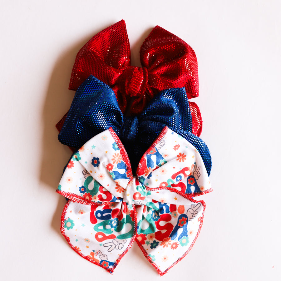 Spreading the love one bow at a time! – little lopers