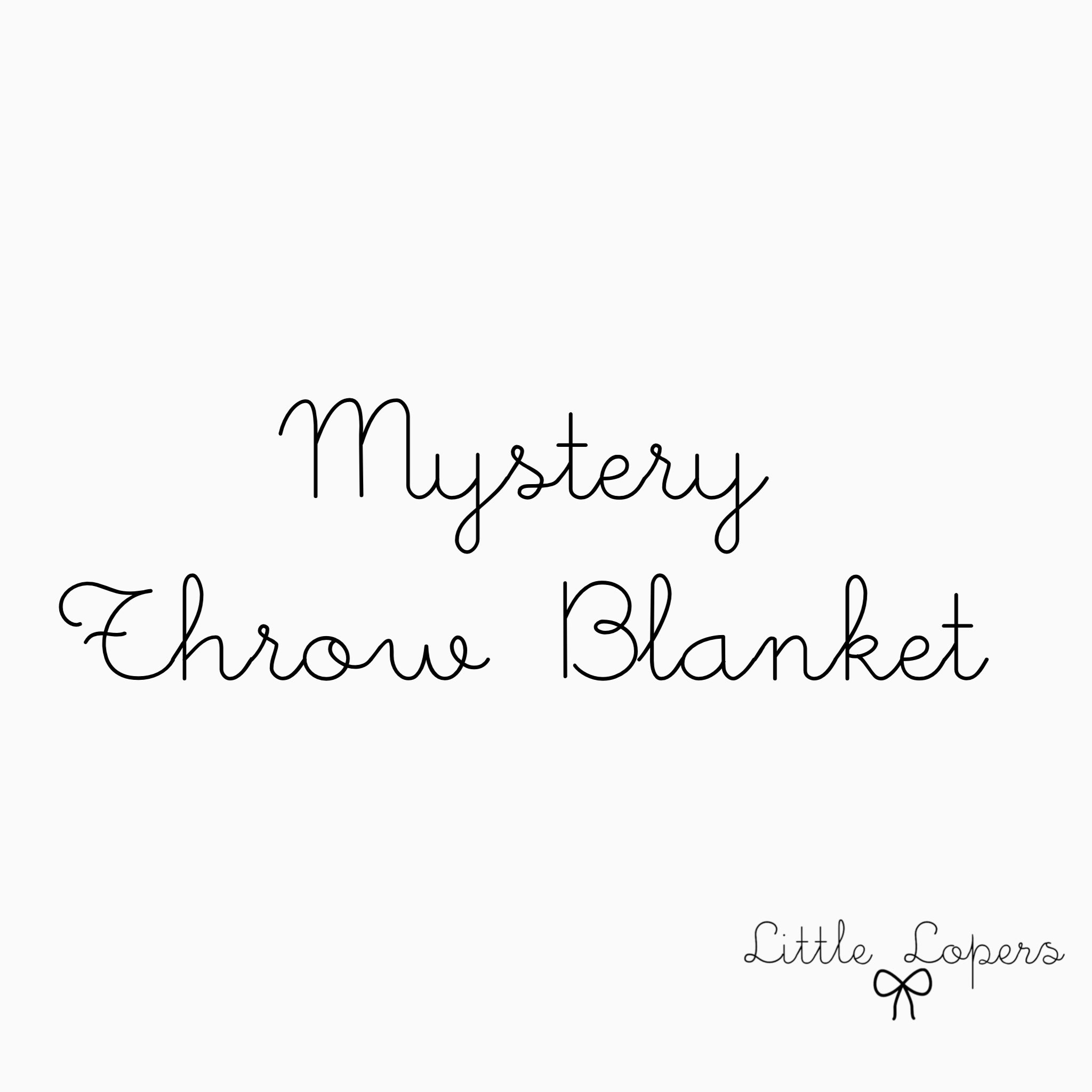 Grab Bag Ruffled Throw Blanket